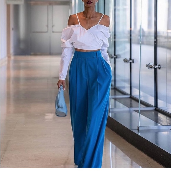 Tops | The Drop Womens White Off Shoulder Draped Crop Top By ...